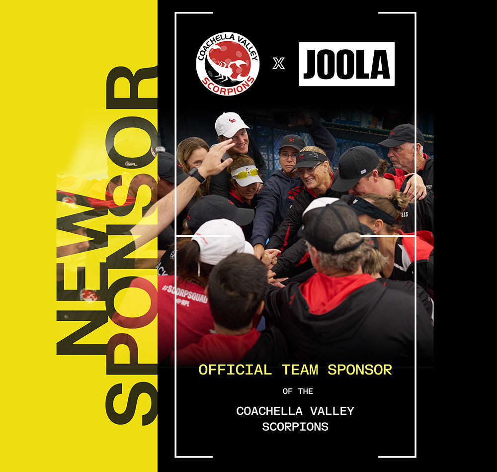 Coachella Valley Scorpions and JOOLA Announce Strategic Partnership